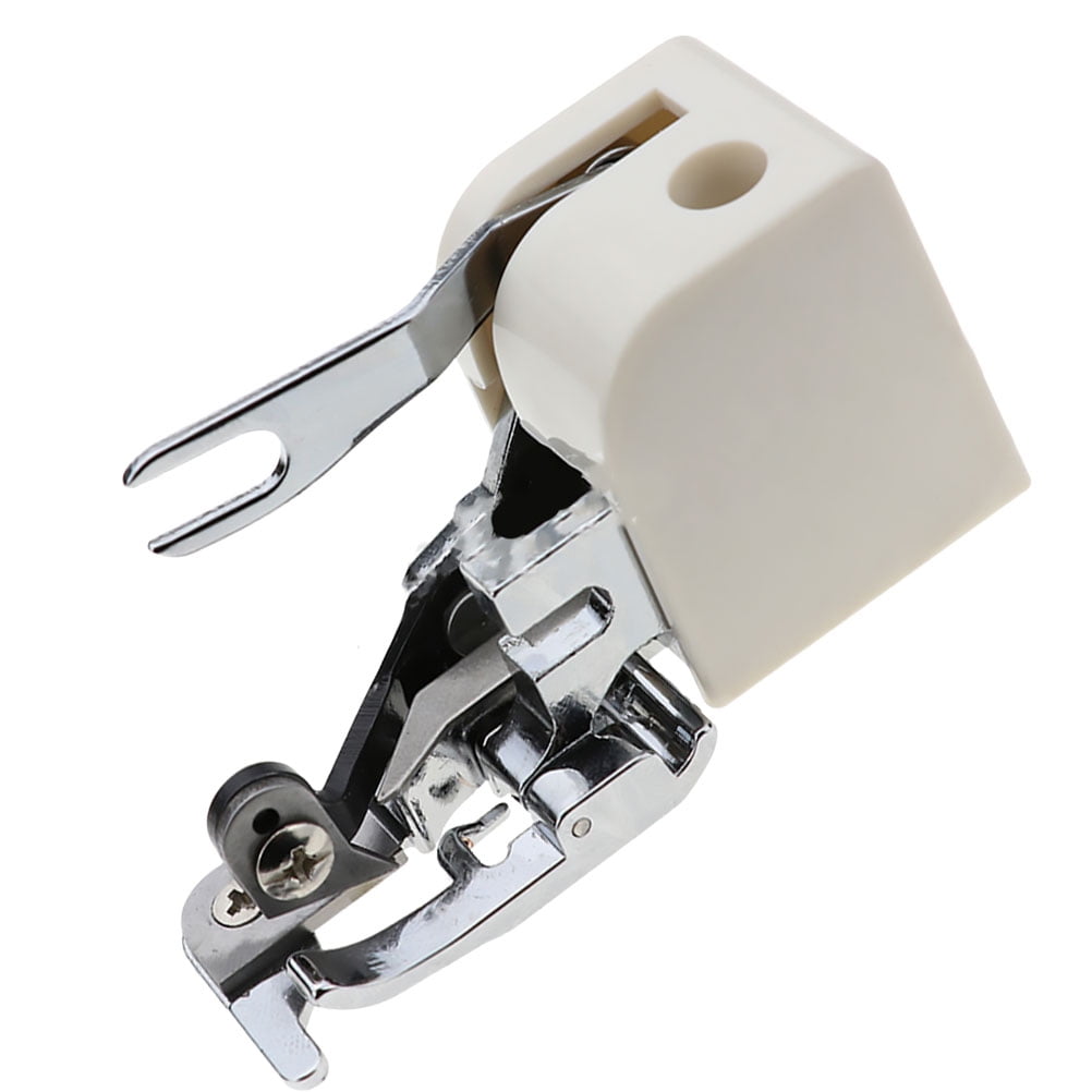 TABLZONE Hemming Crimping Presser Foot White for Most Household Sewing ...
