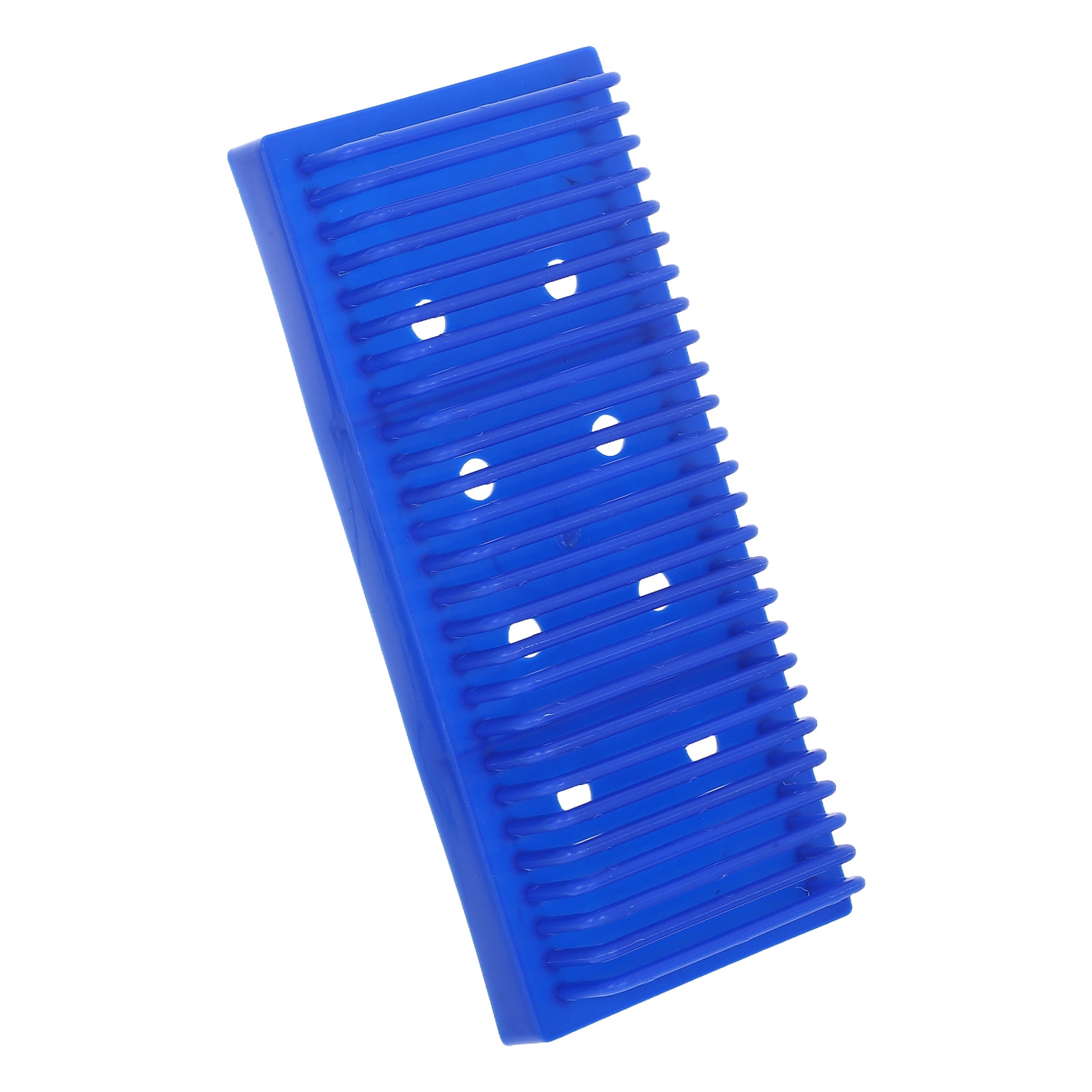 TABLZONE Microscope Slide Drying Rack Blue Plastic Multi-Layer Storage ...