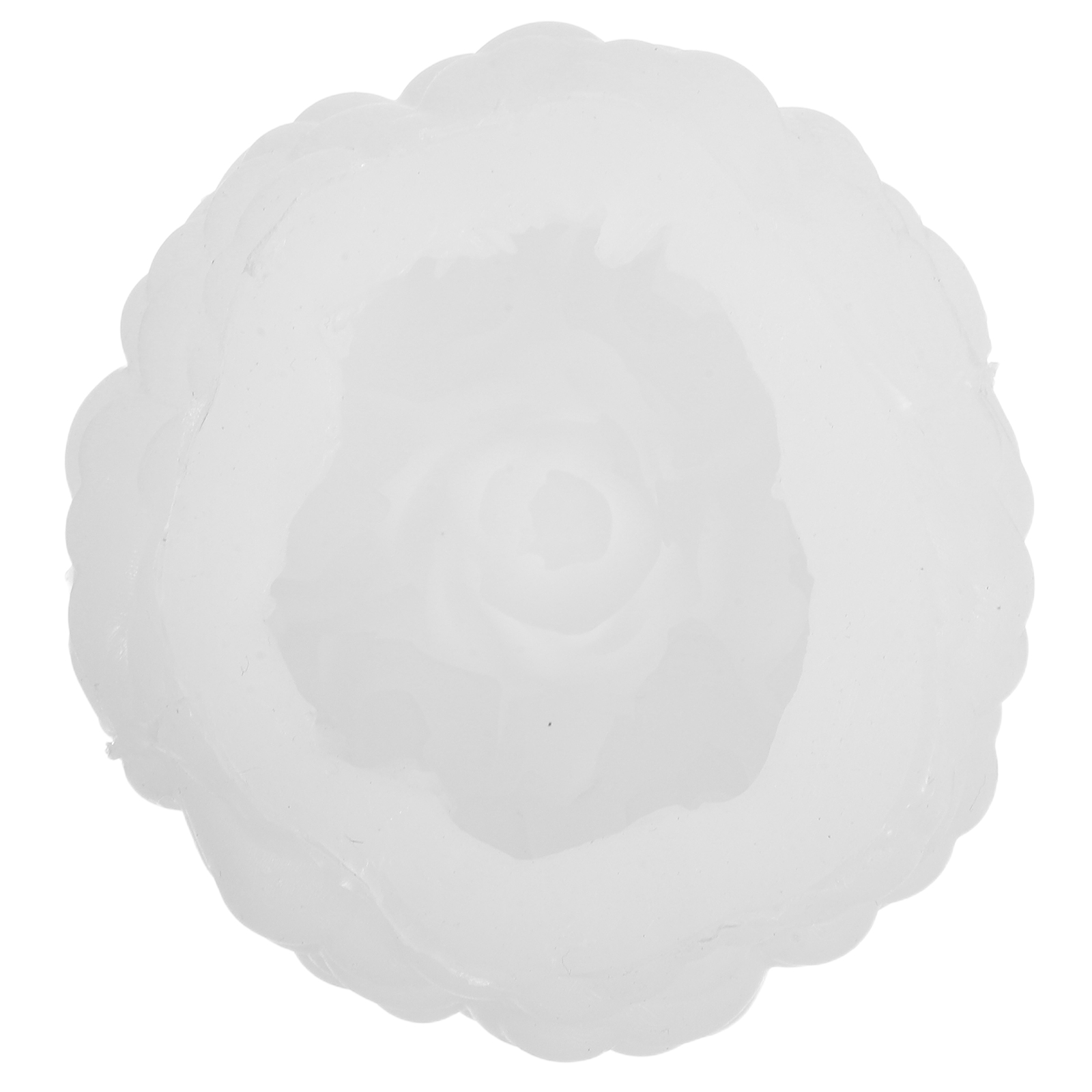 TABLZONE Beige Rose Silicone Mold for Crafts Realistic Flower Shape ...