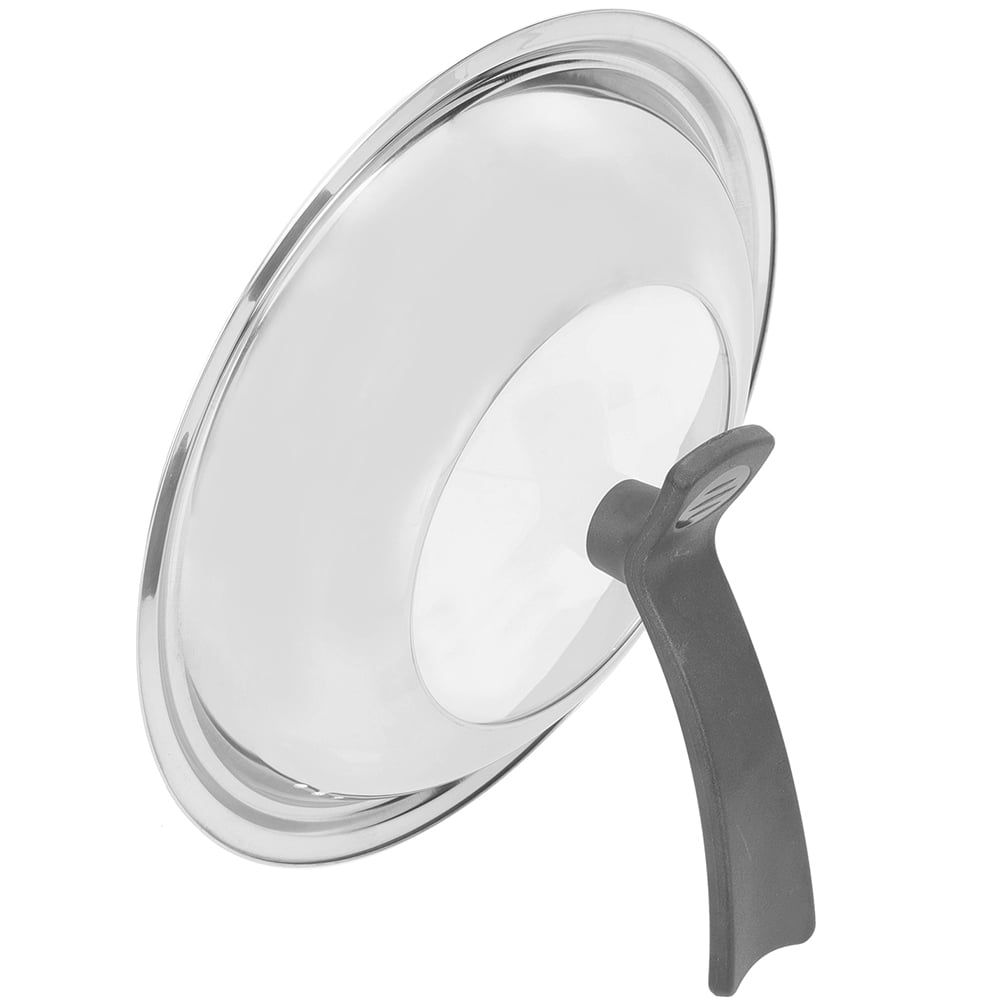 TABLZONE Stainless Steel Glass Pan Lid for Home Cooking Highly Sealed ...