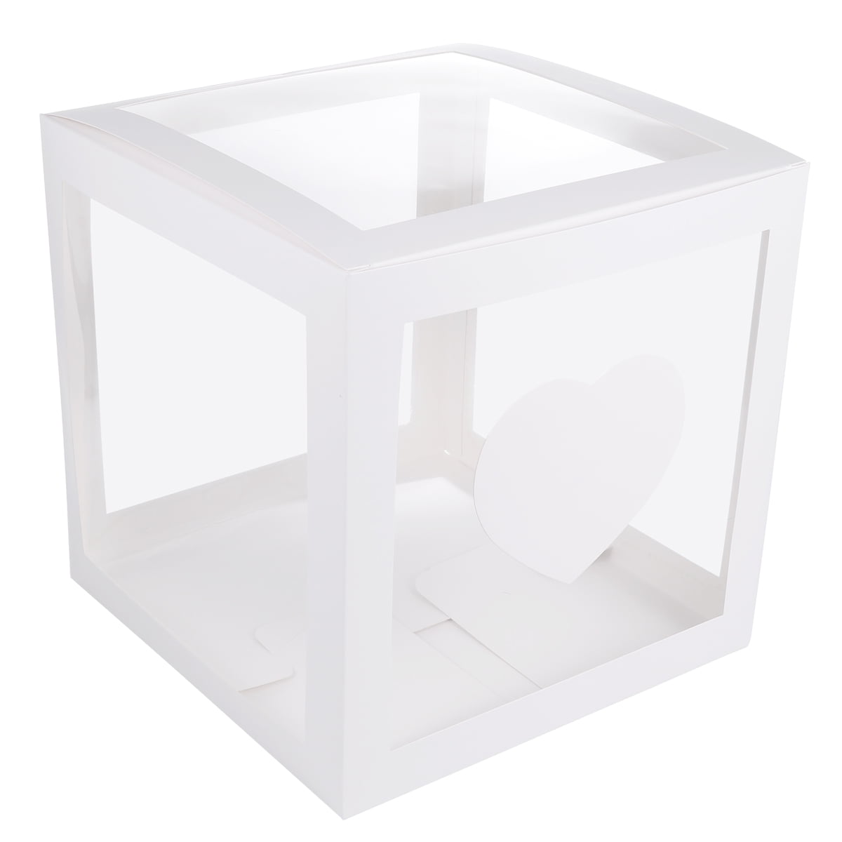 TABLZONE Decorative Balloon Box for Parties Transparent PVC and ...
