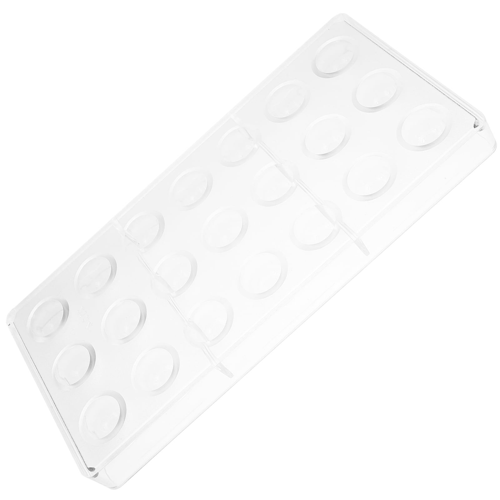 TABLZONE Transparent Chocolate Mold with Multi-Cavity Design for Candy ...