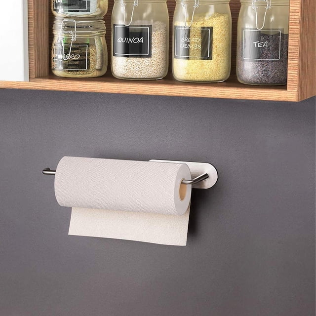 TABLZONE Stainless Steel Paper Mount Paper Storage Homeowners Kitchen ...