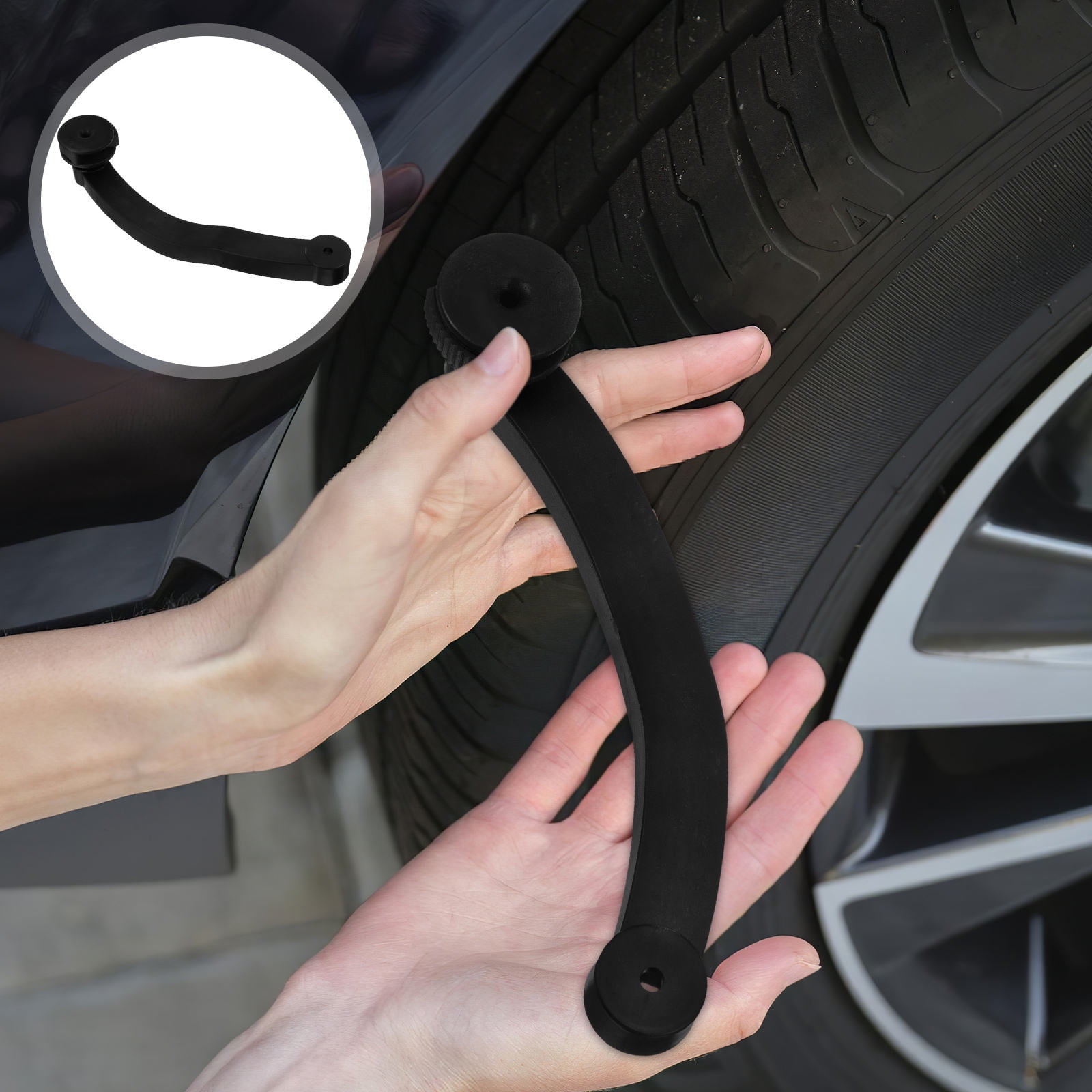 TABLZONE Ergonomic Balance Tool Handle Black Plastic for Tire Balancing ...