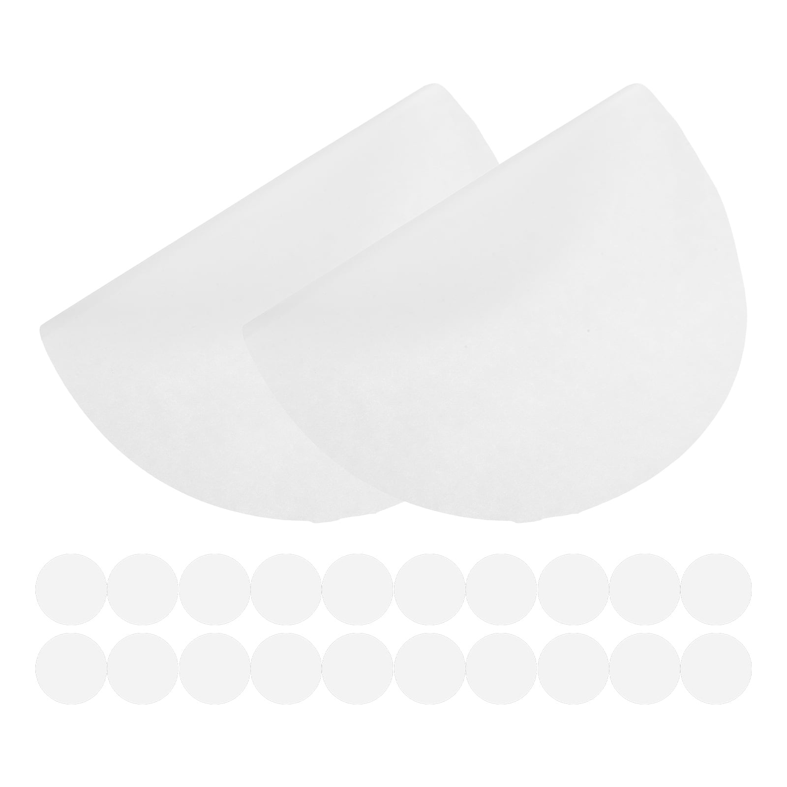 TABLZONE White Baking Parchment Paper Circles Non Stick Paper Sheets ...