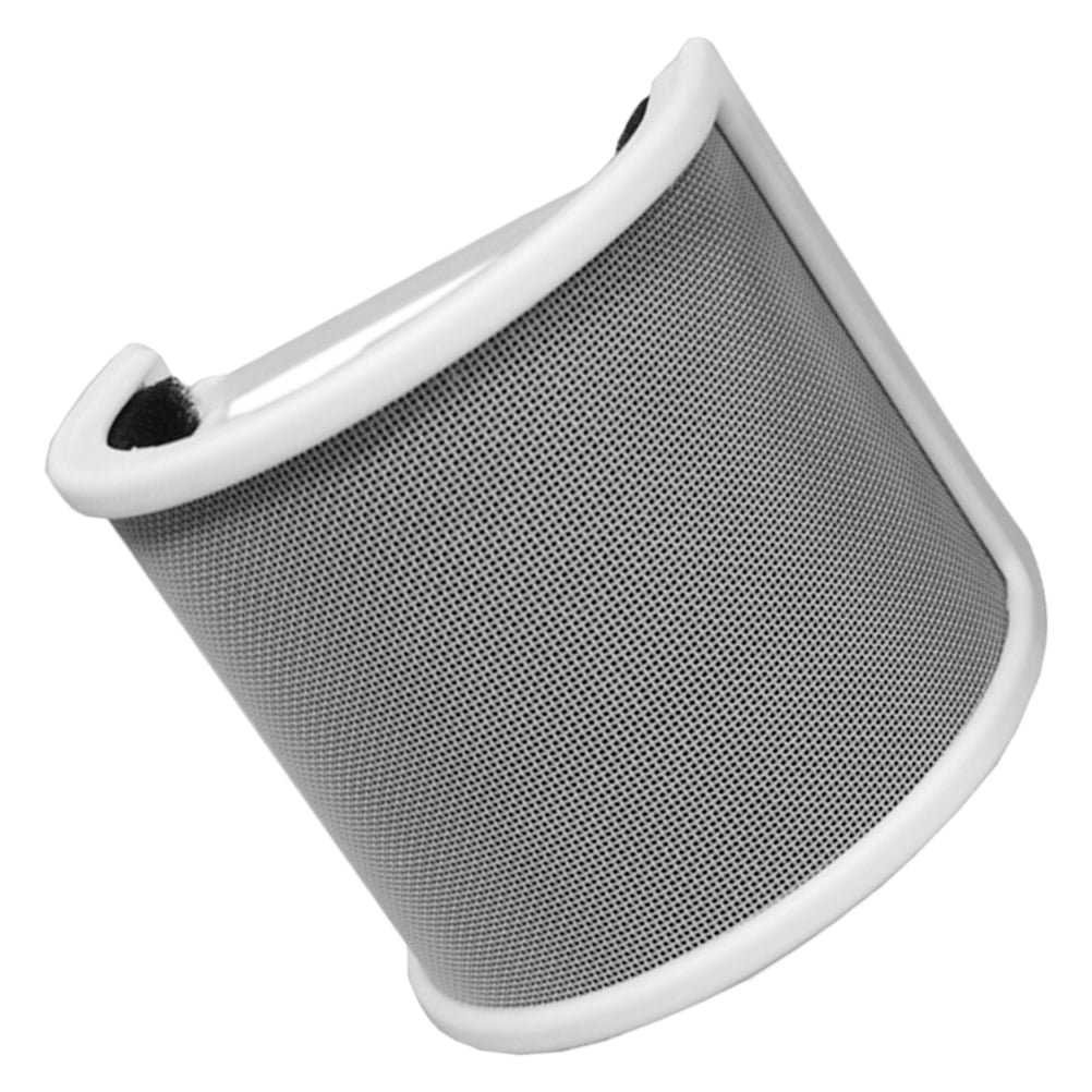 TABLZONE Handheld Mic Windshield White U Shaped Foam Cover for Clear ...