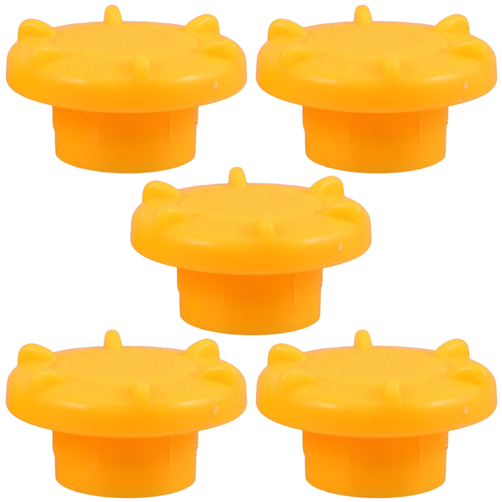 TABLZONE Yellow Plastic Toddler Slide Screw Caps 5pcs Easy Installation ...