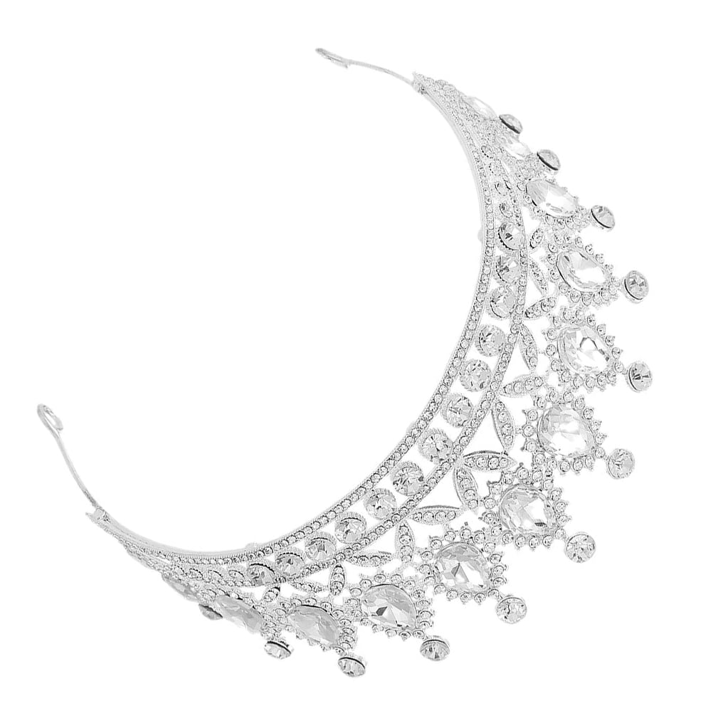 TABLZONE special occasions Queen Crown White Crystal Rhinestones 1 ...