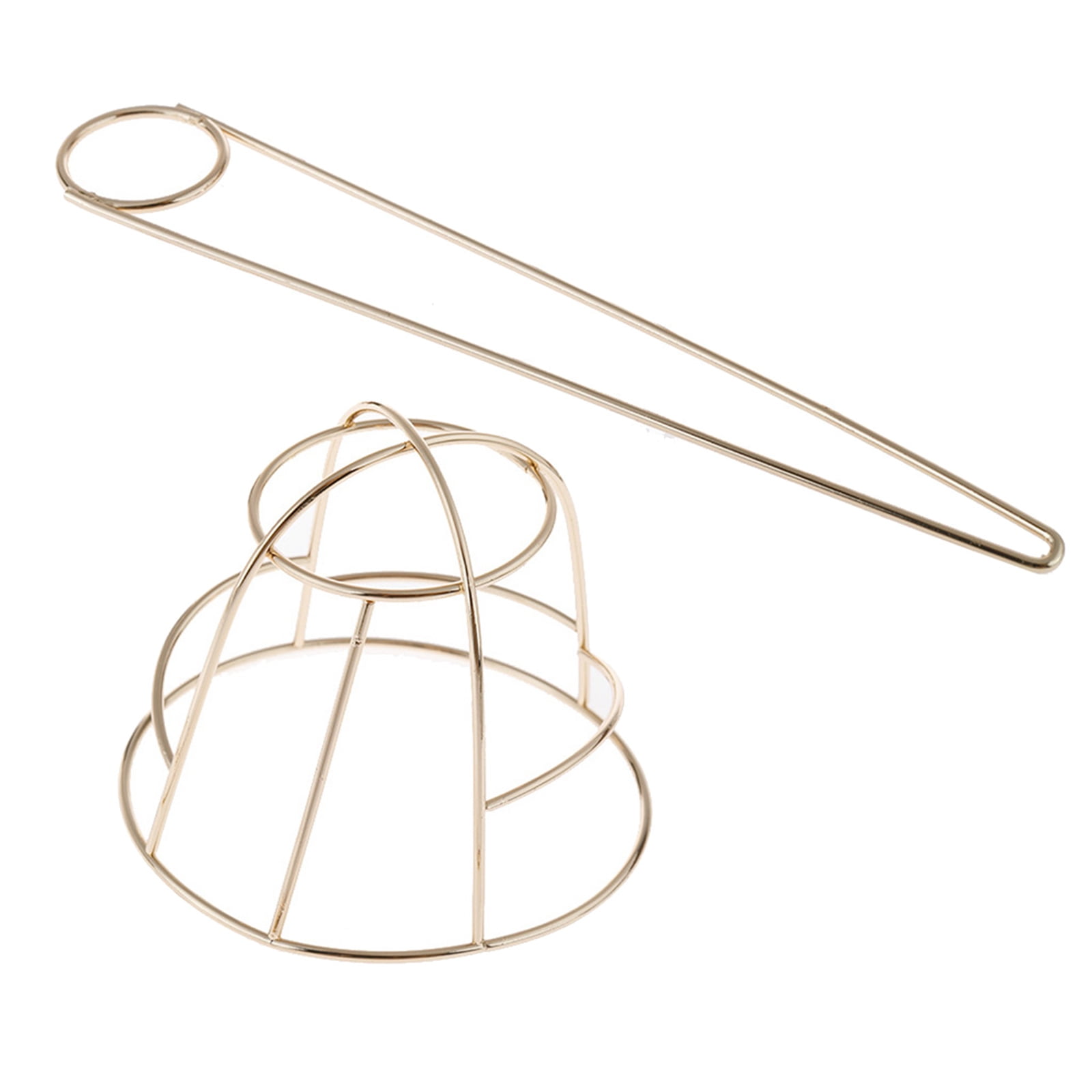 TABLZONE Twist Hair Pins and Hair Cage Stick for Women, Bridal Shower ...