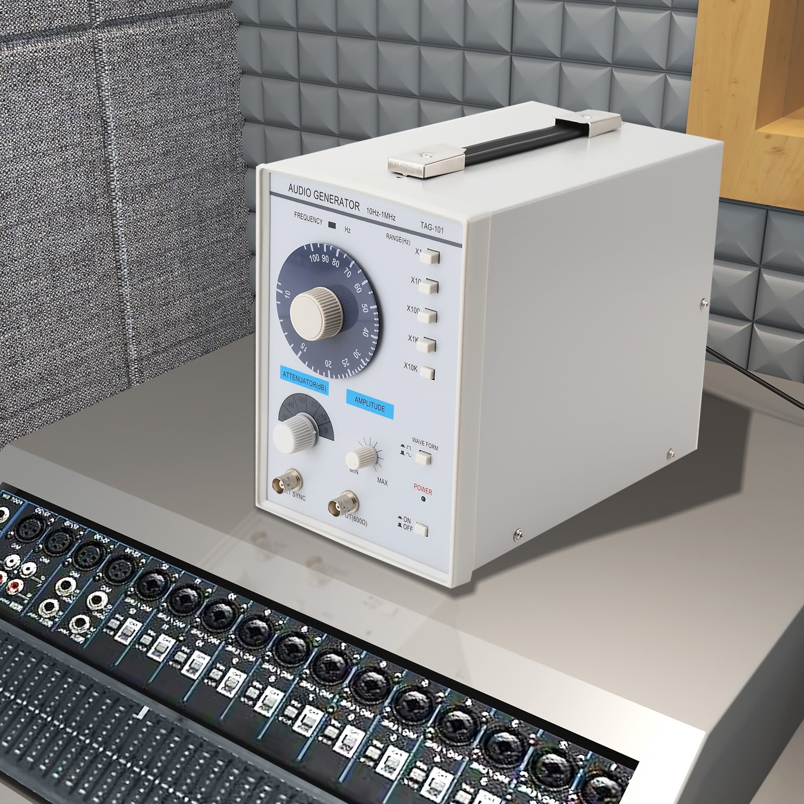 TABODD 10Hz-1MHz Audio Signal Generator Signal Source Low Frequency ...