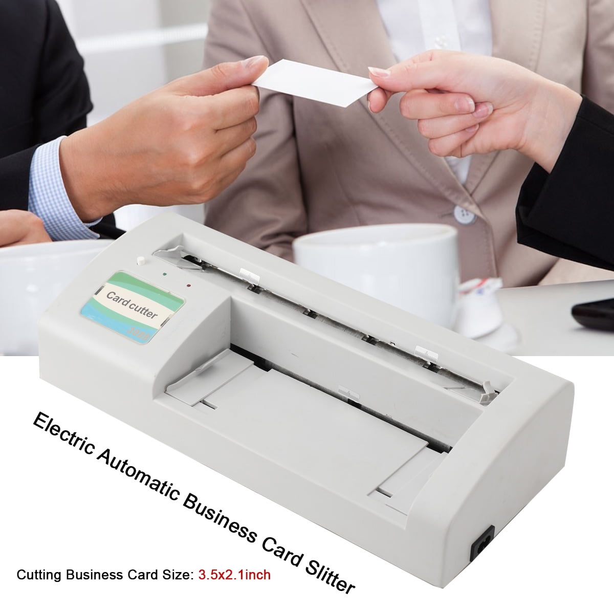 TABODD 110V 90*54mm Automatic Business Card Cutter Binding machine ...