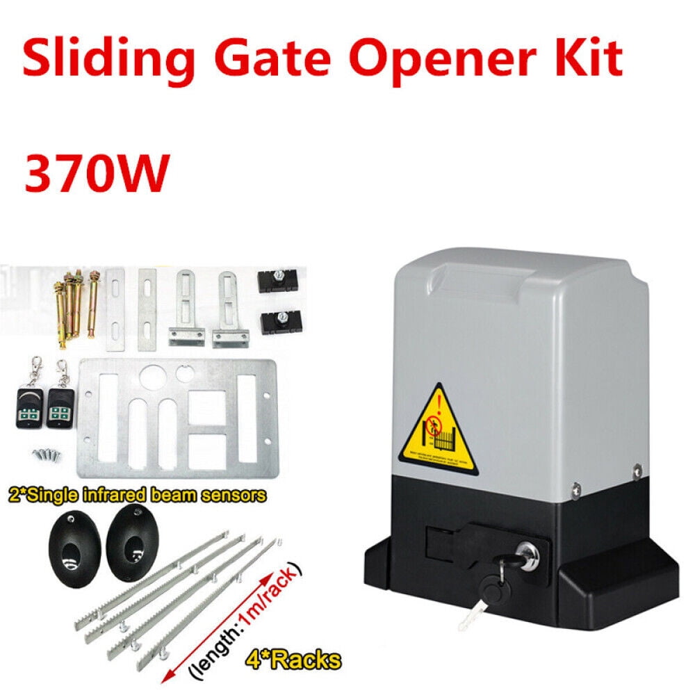 TABODD 800kg Electric Automatic Sliding Gate Opener Motor w/ Remote ...