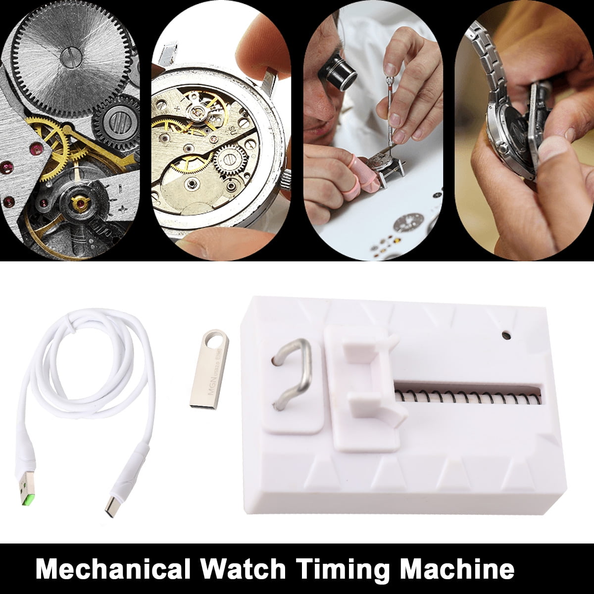 TABODD Calibrator Timegrapher Accurate Calibration Watch Timing Machine ...