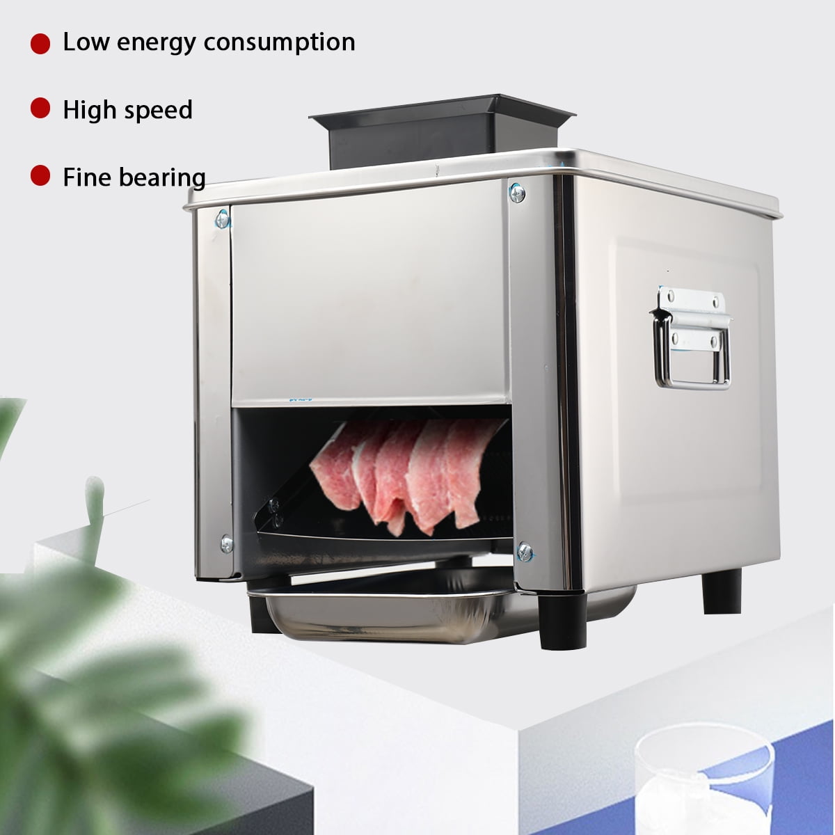 TABODD Electric Meat Cutting Machine Commercial Meat Cutter 3.5 mm ...