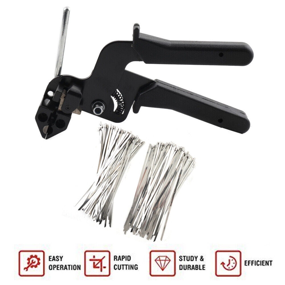 TABODD Hand Stainless Cable Tie Fastening Strap Cutting Cutter Tension ...