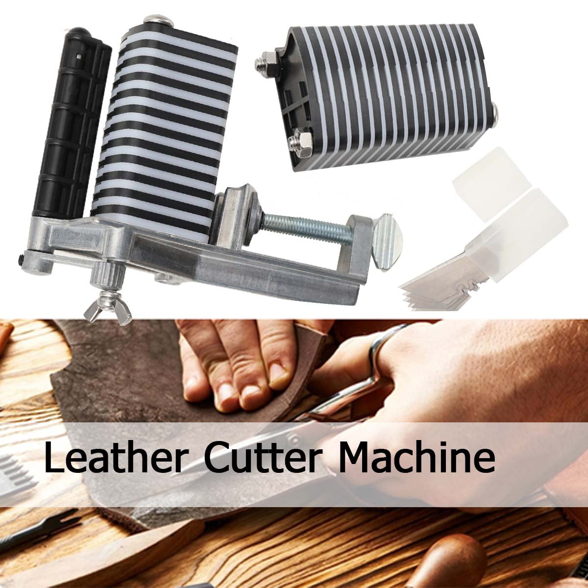 TABODD Leather Table Top Lace Cutter For Fringe Braiding Strip Belts ...