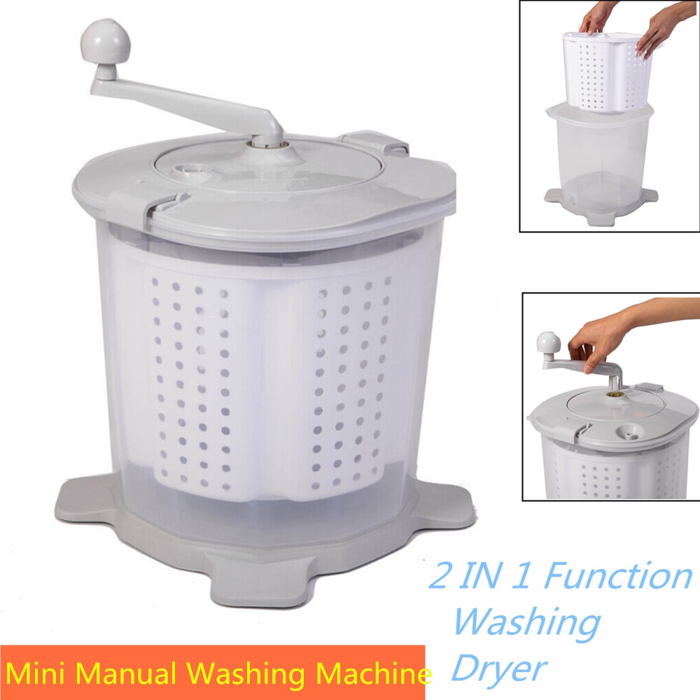 TABODD Manual Washing Machine with Detachable Dehydration Basket ...