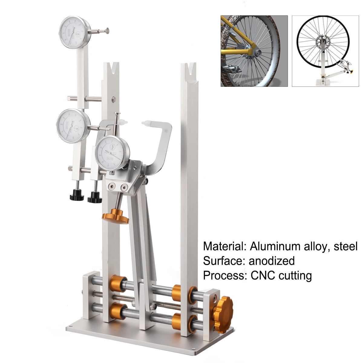 TABODD Professional Bicycle Wheel Truing Stand With Dial Indicator ...
