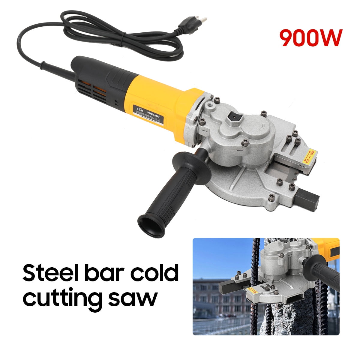 TABODD Rebar Cutter Saw Handheld FC-40 Steel Bar Cold Cutting Saw ...