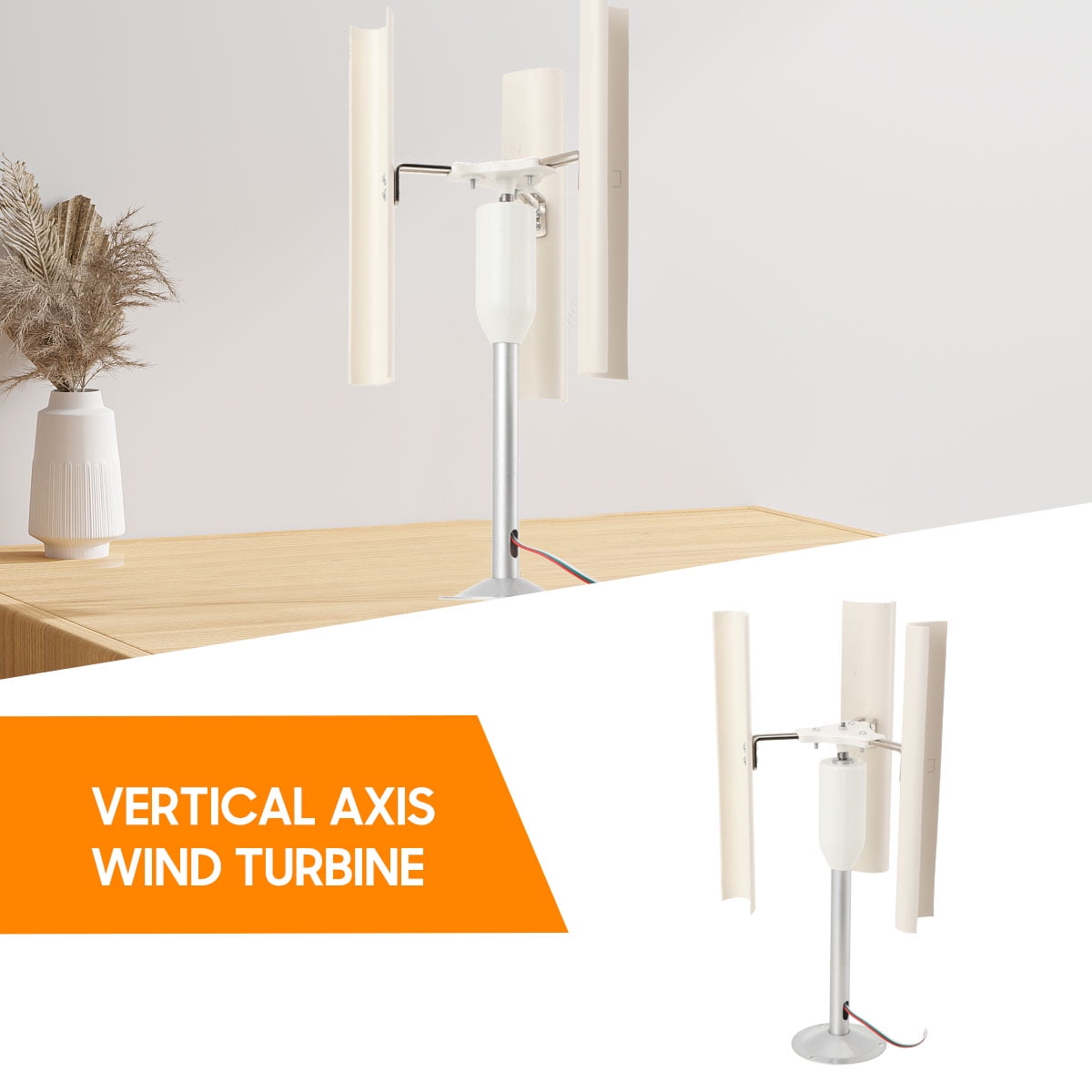 TABODD Wind Turbine Generator 1-12V Wind Turbine Motor, DIY Three-phase ...