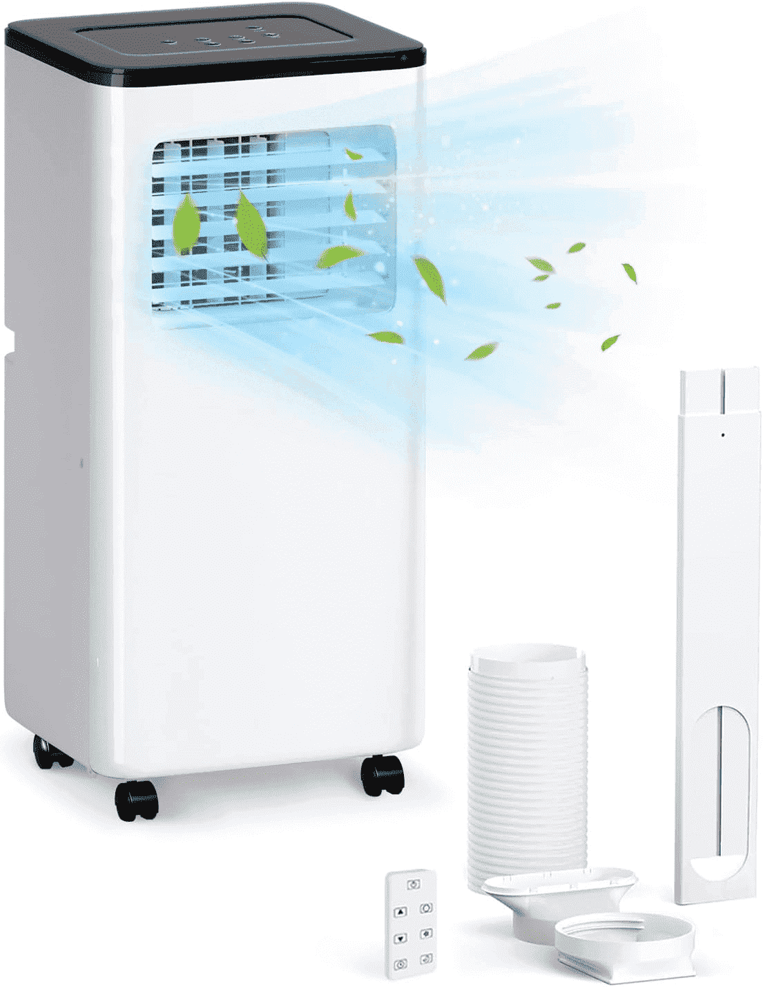TABU Portable Air Conditioner, 12000 BTU AC Unit, Dehumidifier and Fan ...