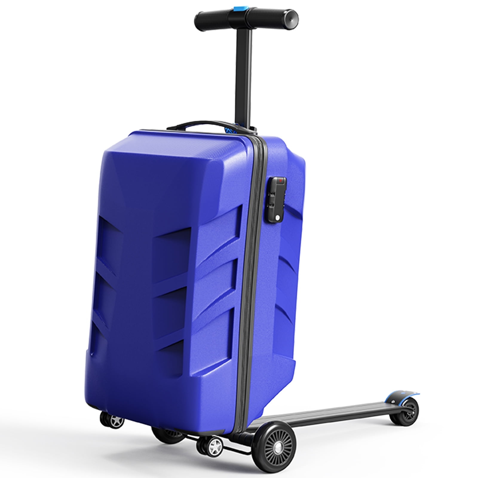 Muhub 2 in 1 Scooter Luggage for Kids and Adult,Foldable Ride on ...