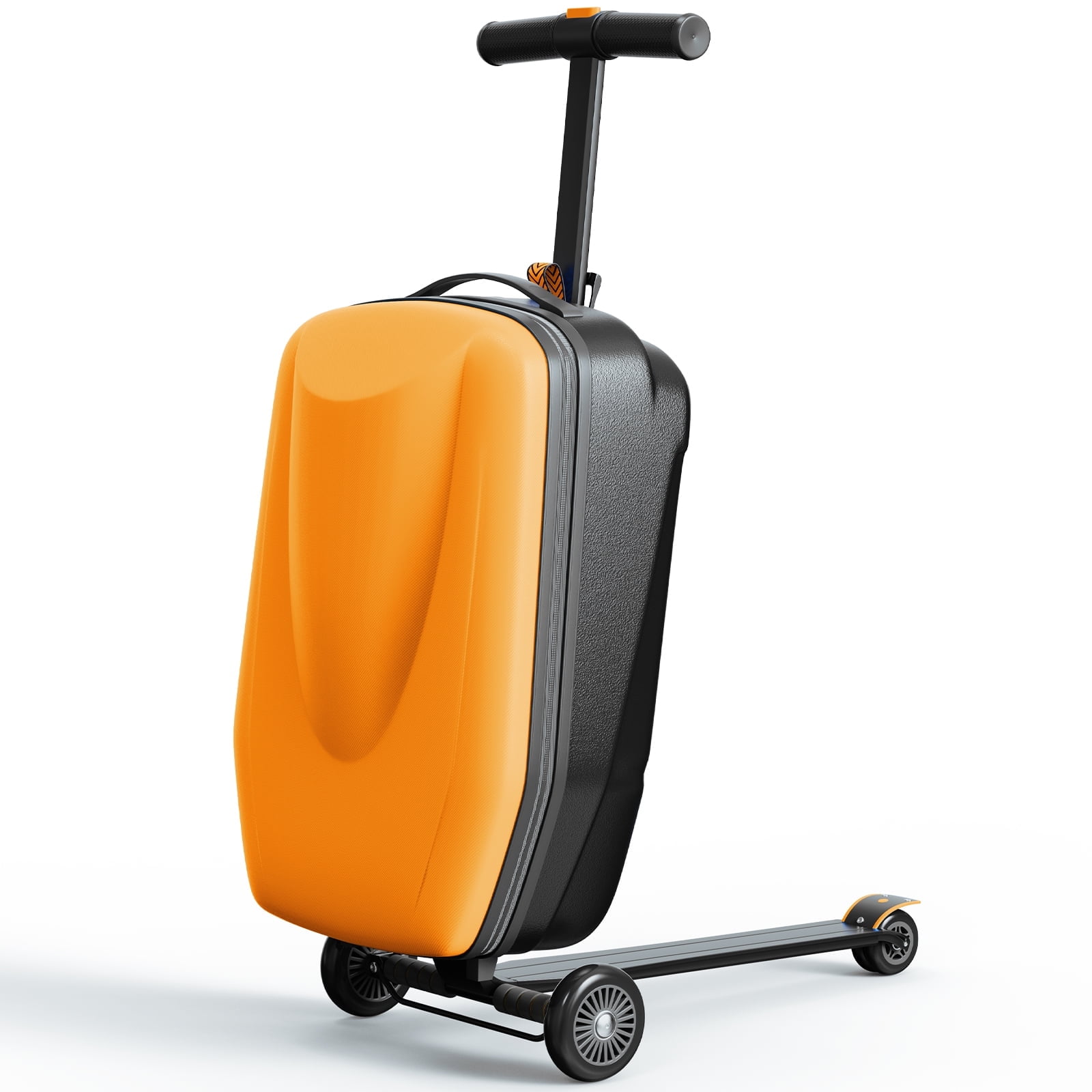 Muhub 2 in 1 Scooter Luggage for Kids and Adult,Foldable Ride on ...