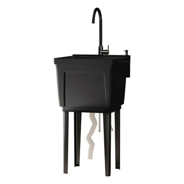 Mustee 28F Bigtub Utilatub Floor Mounted Laundry Tub, 24 x 40 Inches ...