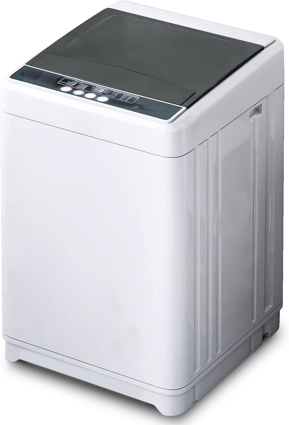 TABU Portable Washer, 17.6lbs, 2 in 1, 10 Programs, Spin Cycle, White ...