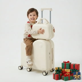 Bluey Kids Luggage and Backpack Set - 18" Luggage Suitcase With Wheels ...