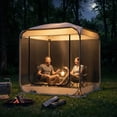 TABU Screen House Tent, 6x6ft Pop up Screen Tent, 4-5 Person Screened ...