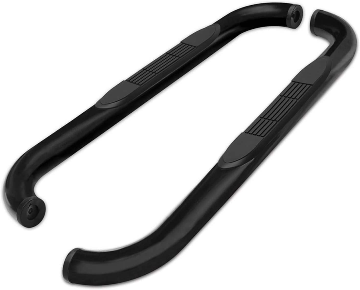 TAC Side Steps for 1998-2011 Ford Ranger Regular Cab, 3 inches Black ...