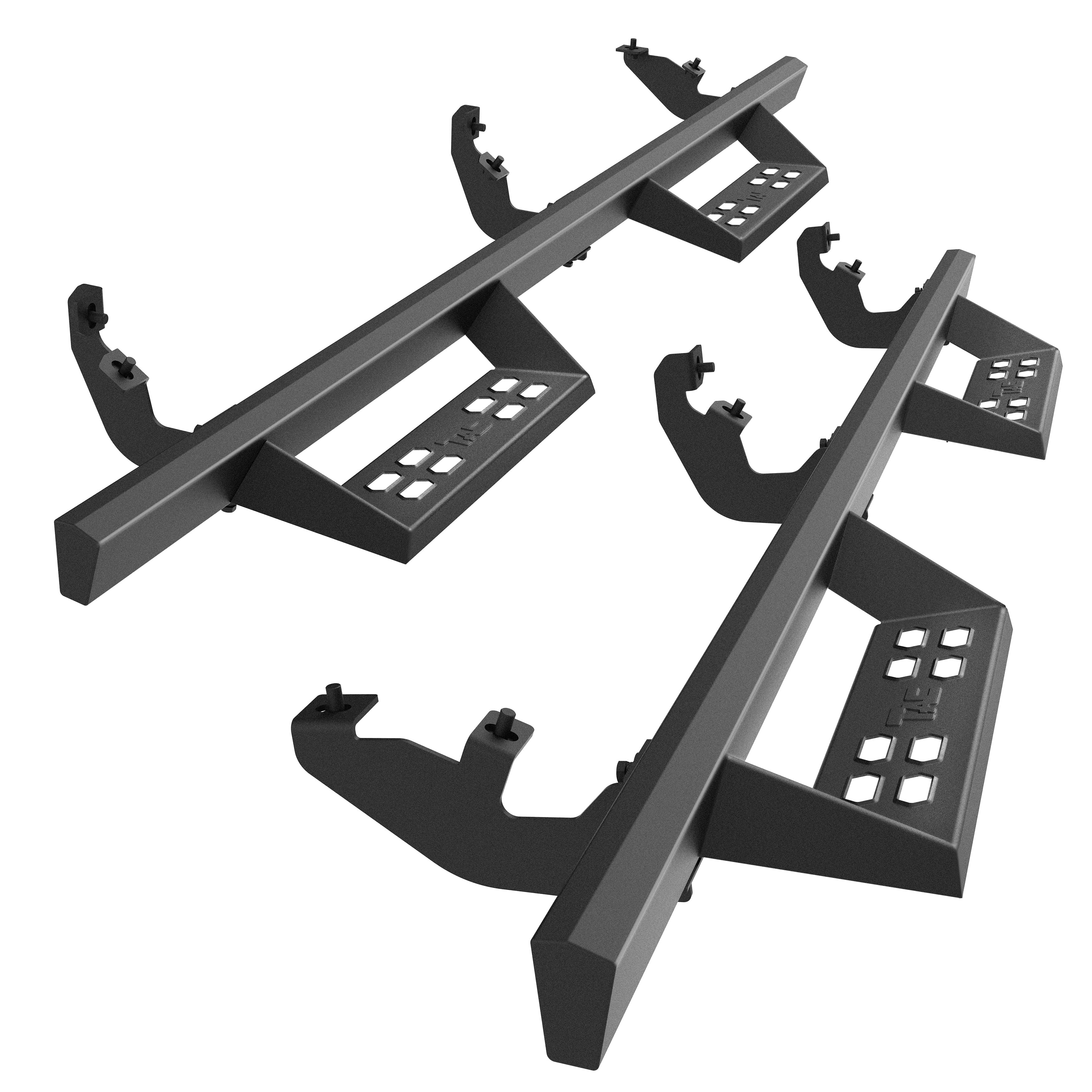 TAC Sniper Running Boards Compatible with 2019-2025 Ford Ranger SuperCrew Cab Truck Pickup 4 ...