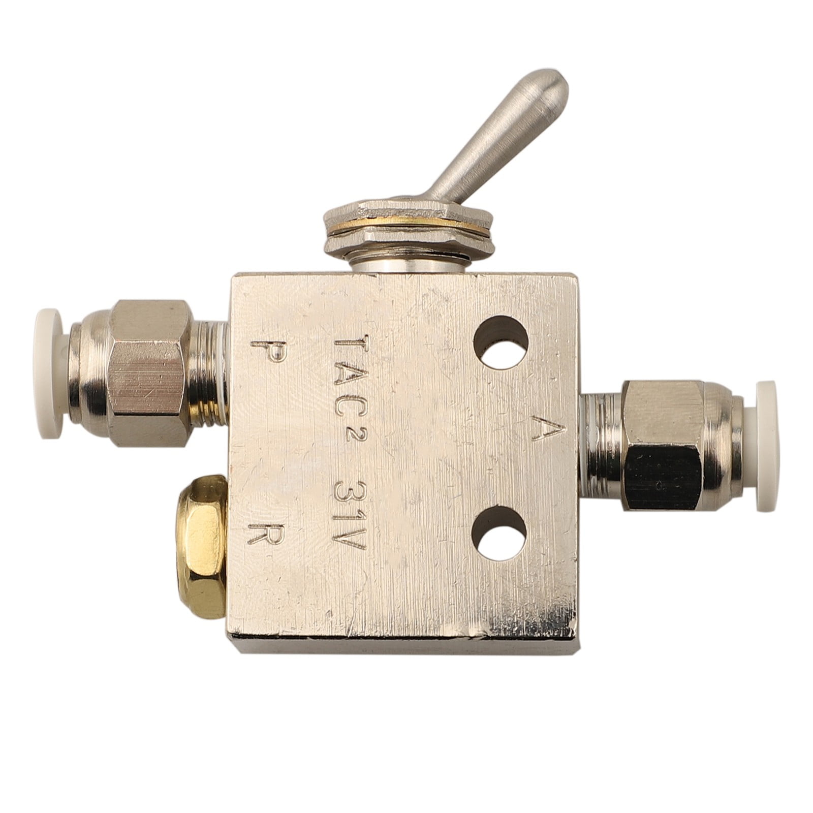 Tac2-31V Pneumatic Valve 2 Position 3 Way Mechanical Valve with 6mm ...