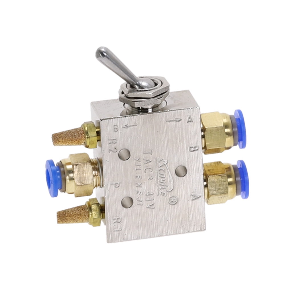 TAC2-41V Exhaust valve Alloy 2 Position 5 Way 1/8" Toggle Lever ...