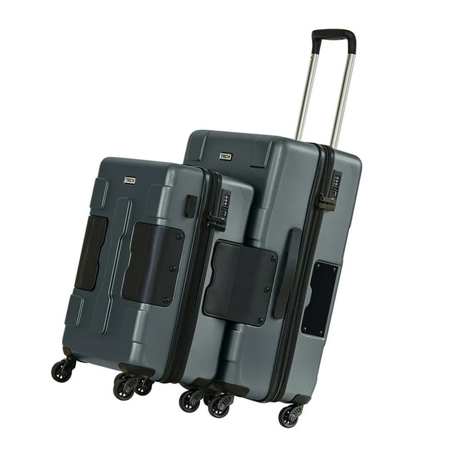 TACH V3 2-Piece Hard Shell Spinner Suitcase Luggage Set with Carry-On ...