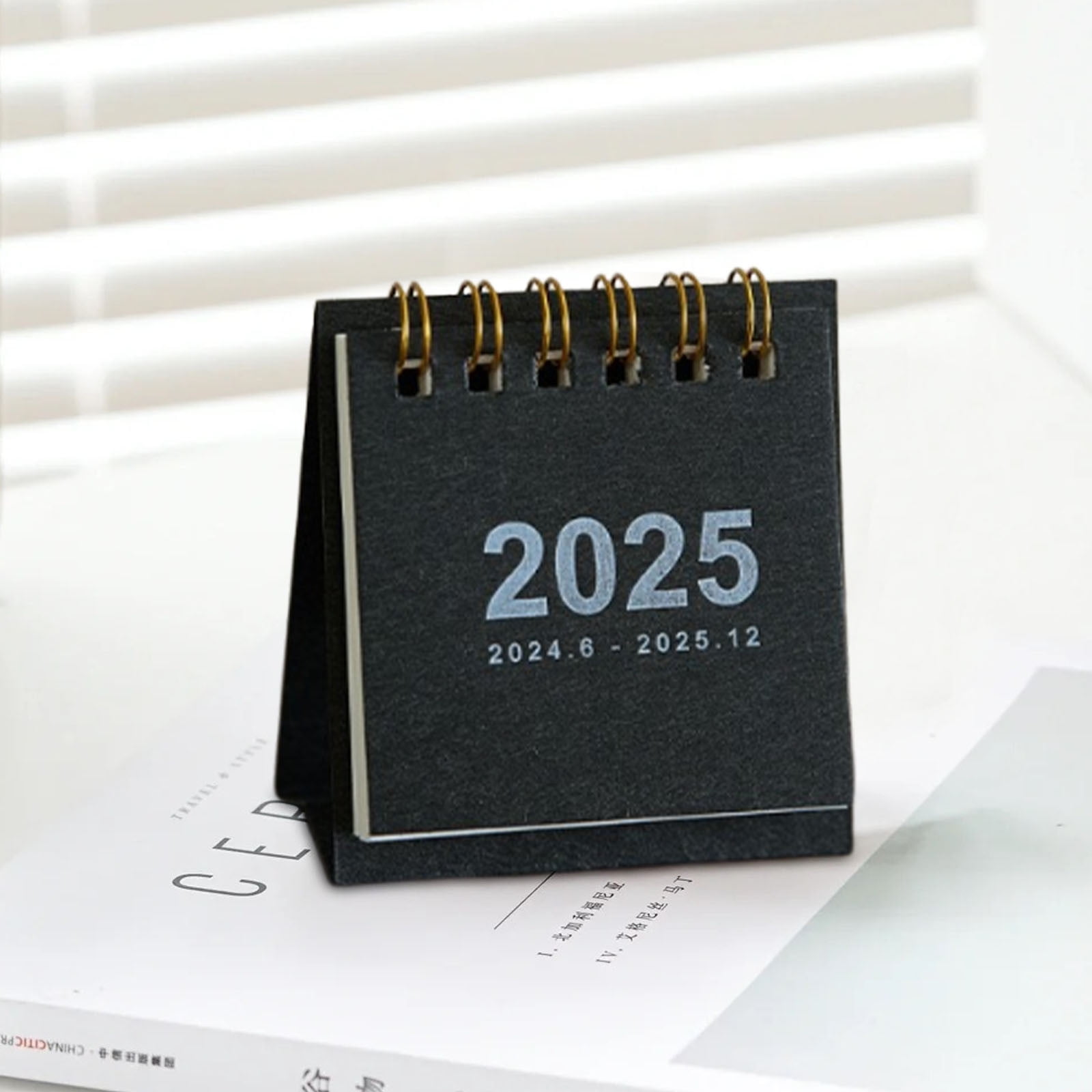 TACILIP 2025 Mini Calendar Table Decoration Family Practical Decoration ...