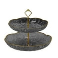 TACILIP 9.45inches / 24cm Double Layered Fruit Plates Exquisite ...