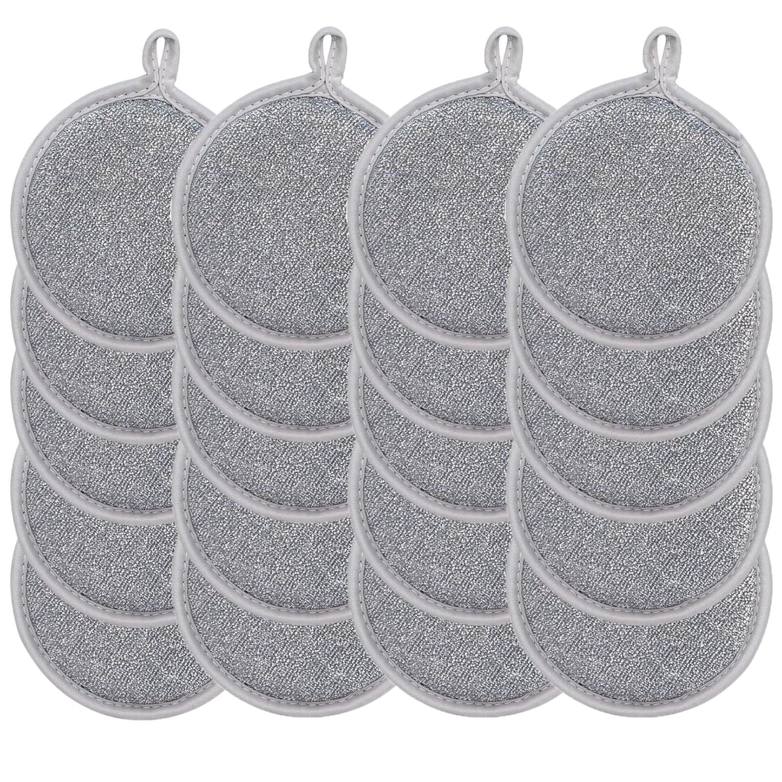 TACILIP Cleaning Cloths, Sided Dishwashing Sponge Double Sided High ...