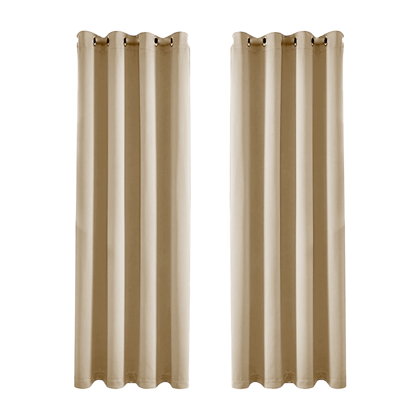 TACILIP Curtains Curtain Panel Pair 39 Inch W x 78 Inch L Curtain Set ...