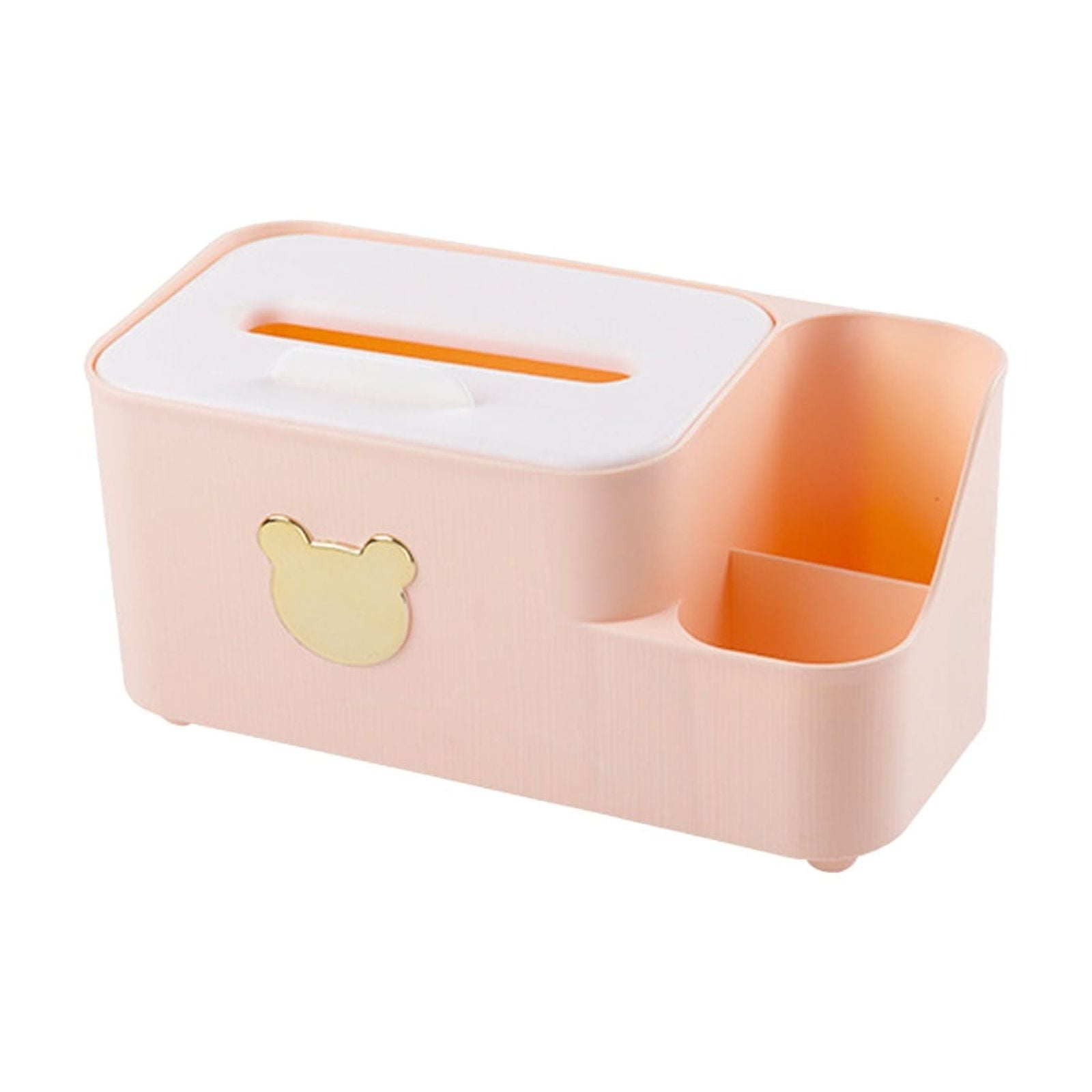 TACILIP Desk Organizer, Paper Towel Box Plastic Paper Towel Box Rose ...