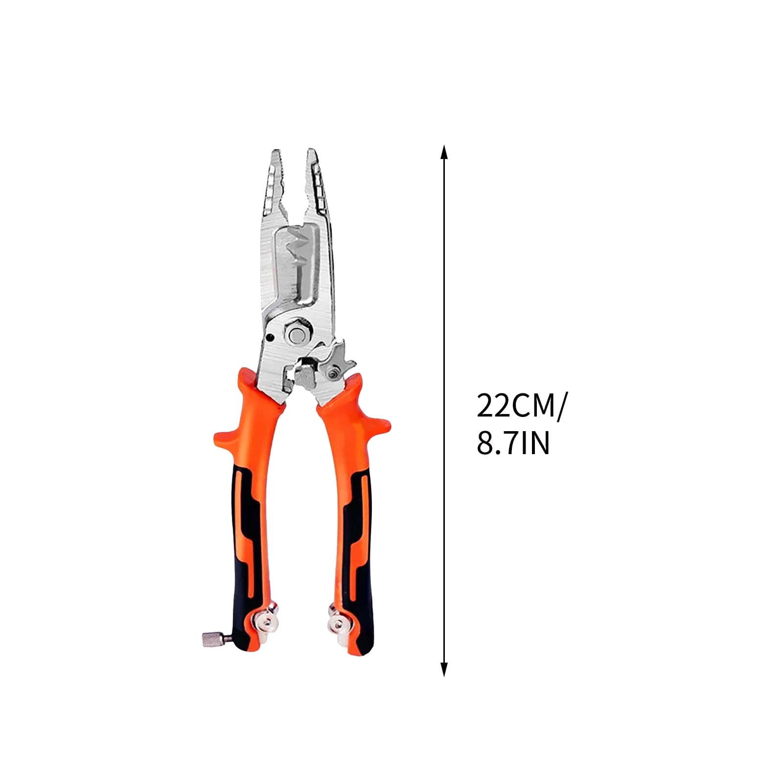TACILIP Heavy Duty Universal Stripping Pliers for Breaking Twisting ...