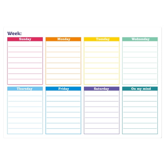TACILIP Holiday Gifts, Magnetic Monthly Schedule Customized ...