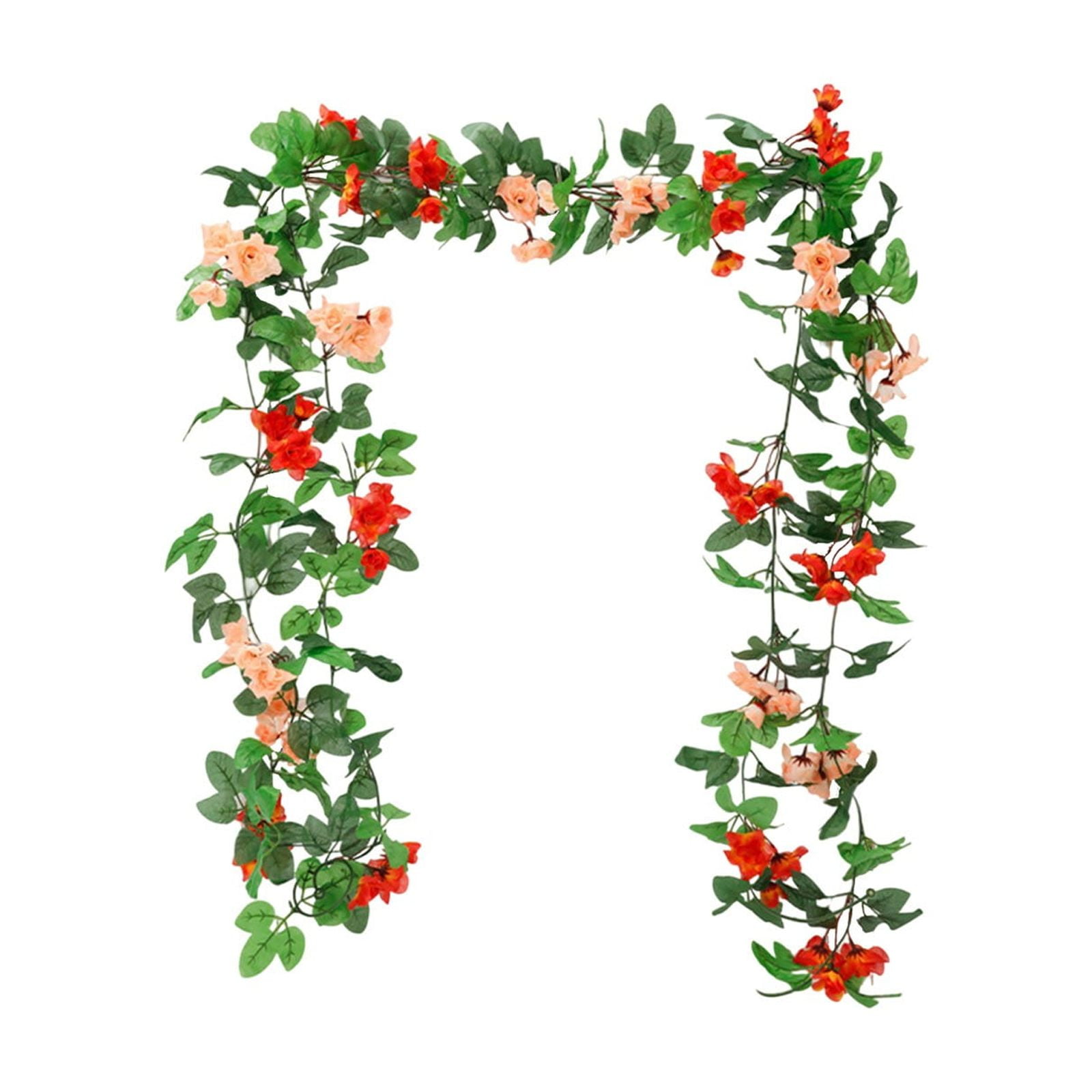 TACILIP Home Decor, Artificial Wisteria Flowers Fake Vines Decorative ...