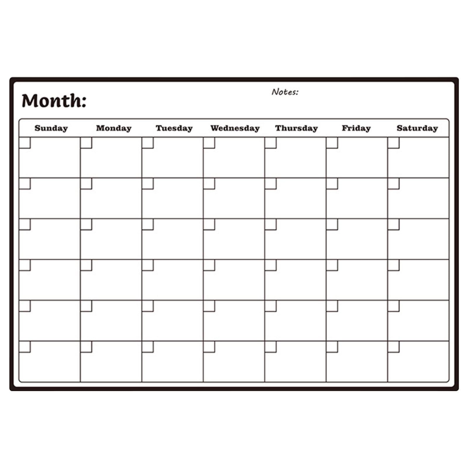 TACILIP Home Gifts, Magnetic Monthly Schedule Customized Refrigerator ...