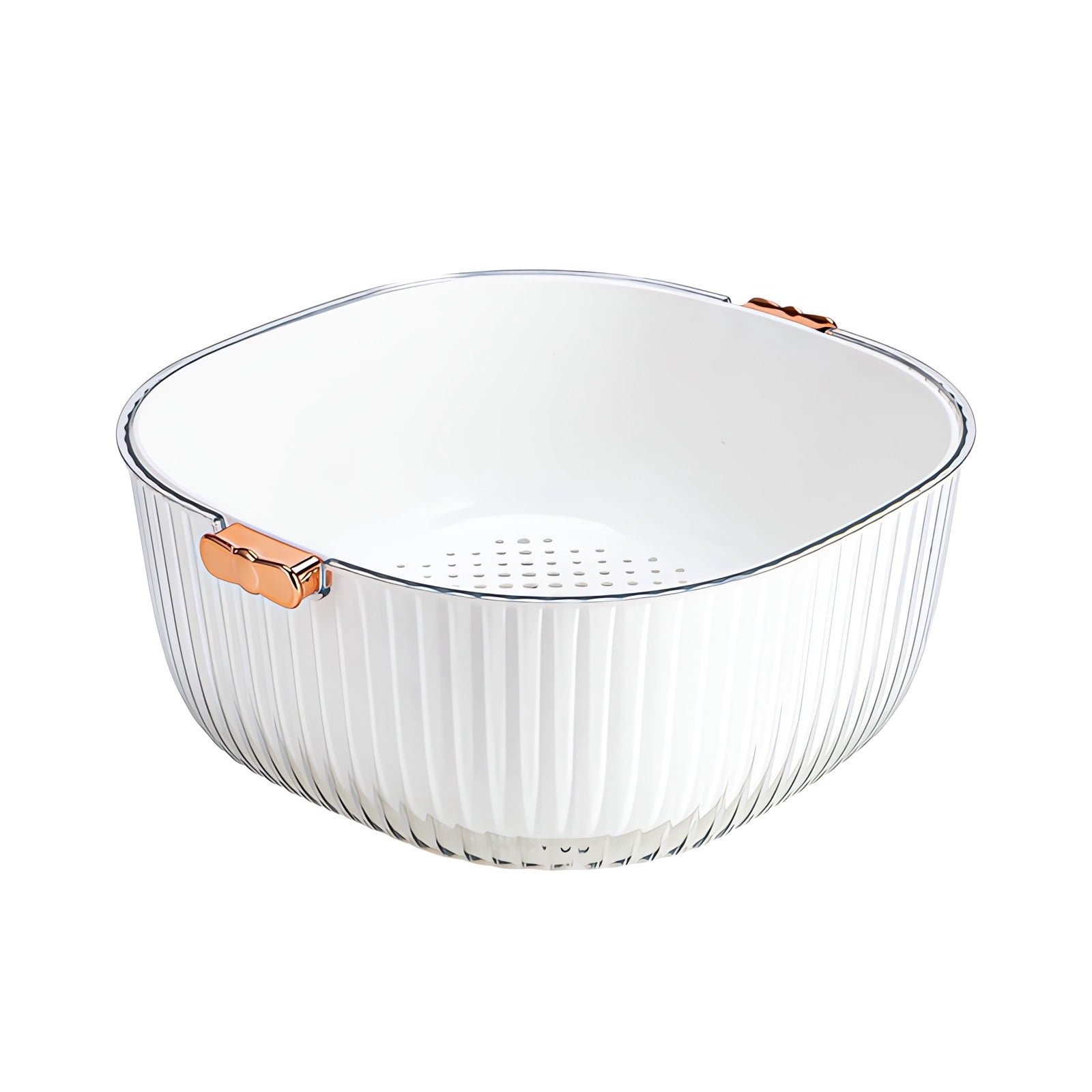TACILIP Kitchen Accessories, Double Kitchen Drainable Basket Household ...