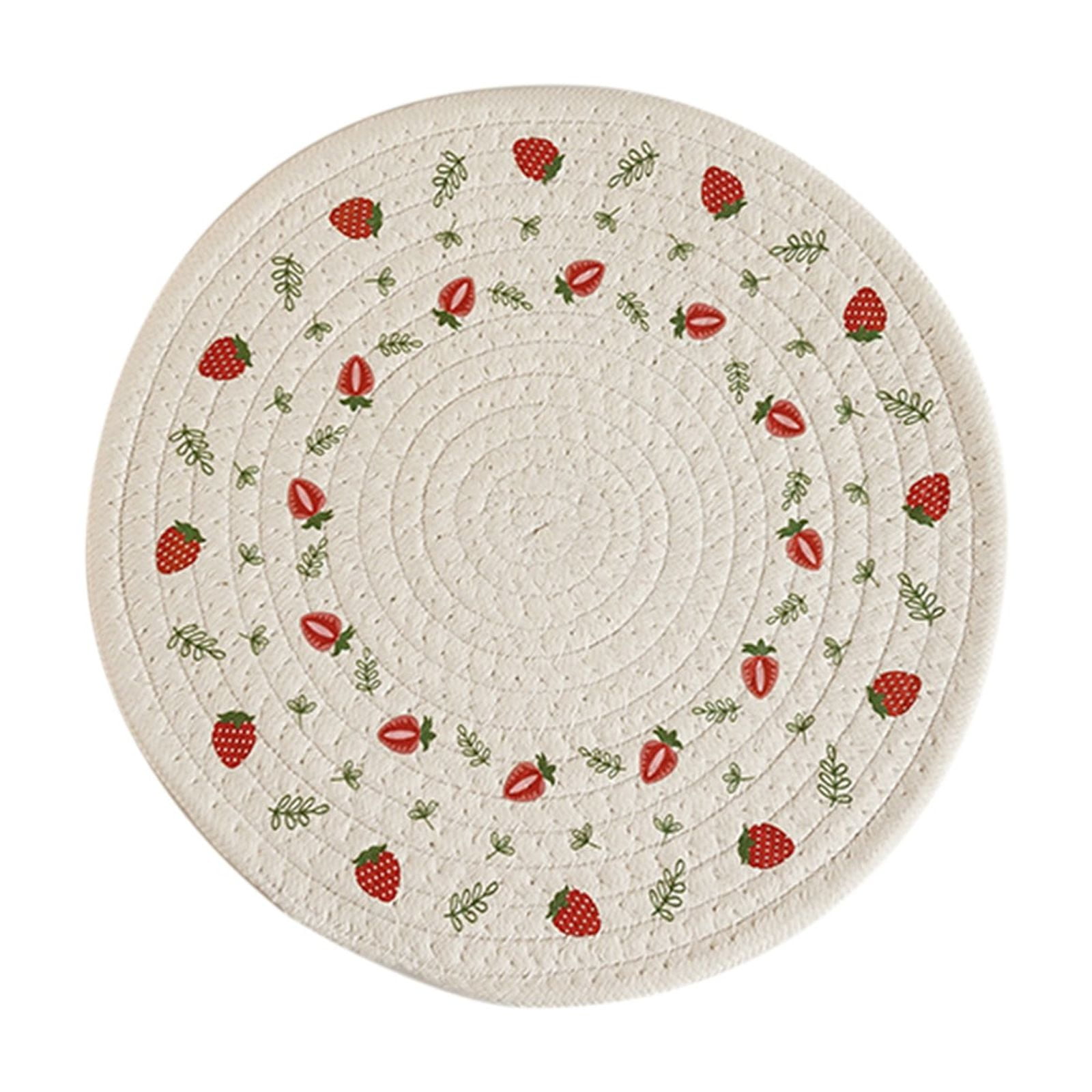 TACILIP Kitchen Gadgets, Woven Insulated Placemats Table Mats Printed ...