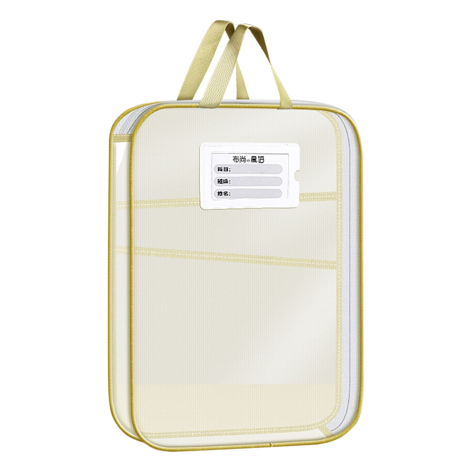 TACILIP L-shaped Subject Bag Subject Classification Bag Transparent ...