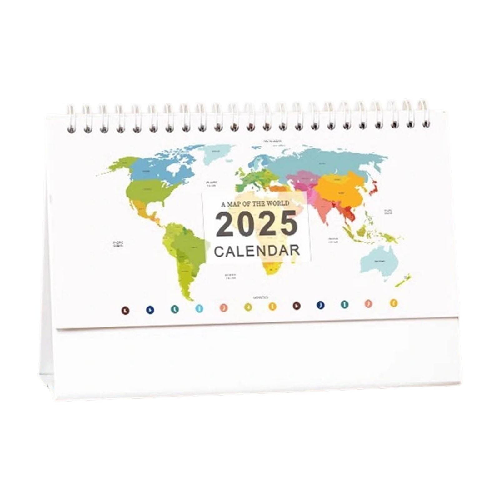 TACILIP Office Supplies, 2025 Table Calendar Countdown Schedule Table ...