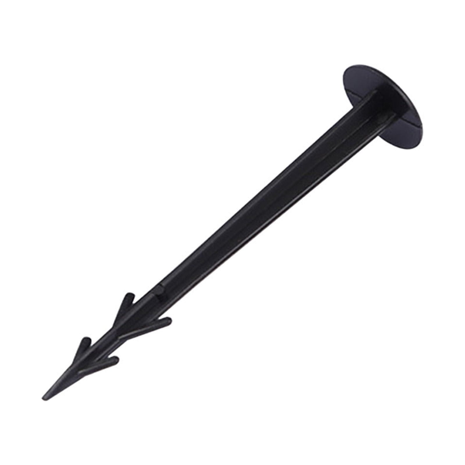 TACILIP Patio, 50pcs Garden Stakes Plastic Scape Staples, Sod Staples ...